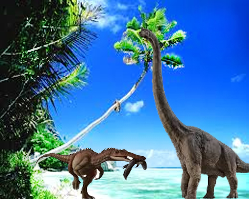 Brachiosaurus Dinosaur, facts | pictures - Brachiosaurus habitat.